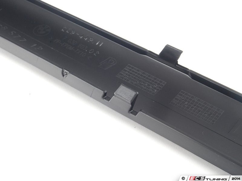 Genuine BMW - 51127030603 - Rear Upper Bumper Trim - Left (51-12-7-030-603)