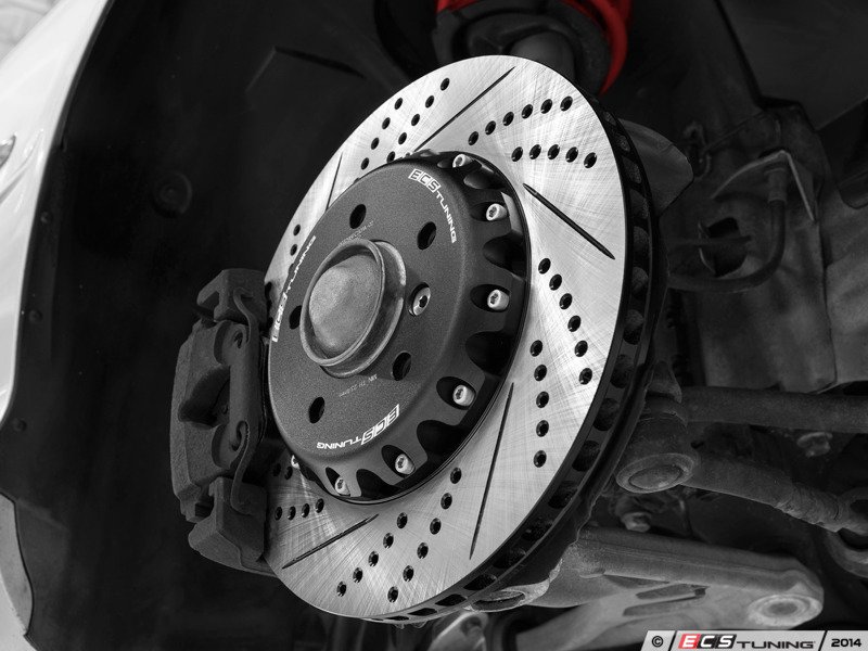 ECS - 003295ECS01KT - 2-Piece Lightweight Front Brake Rotors - Pair ...