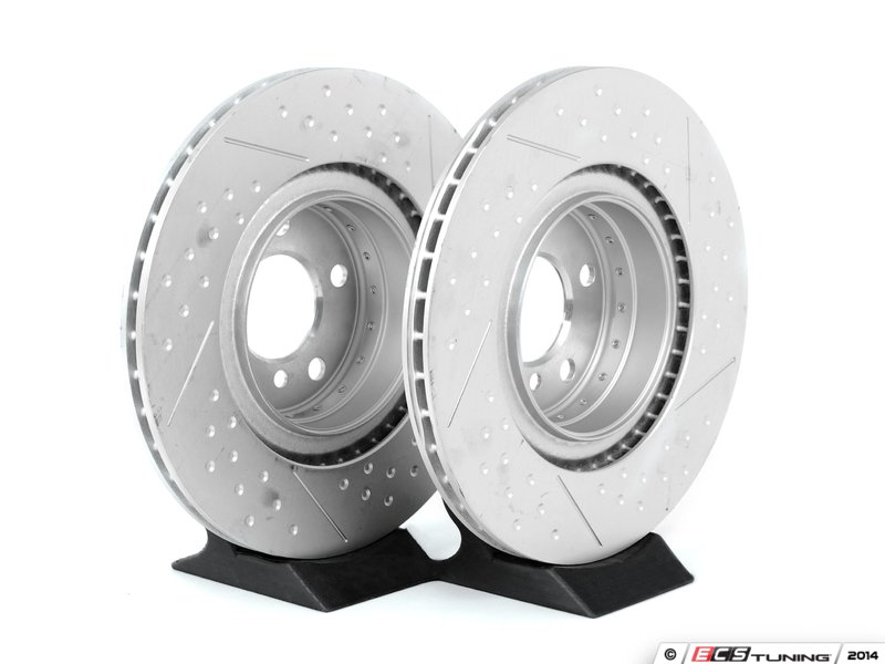 Genuine BMW M Performance - 34112221445KT3 - BMW Performance Brake Kit ...