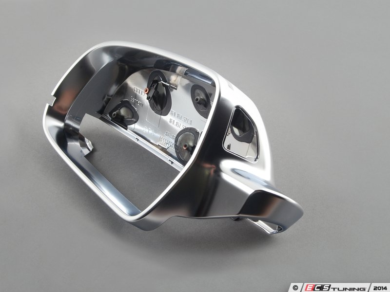 Genuine Volkswagen Audi - 8F0857527C3Q7 - Mirror Cap - Aluminum - Left ...