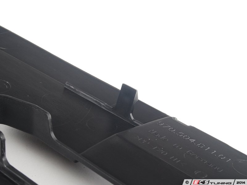 Genuine Porsche - 970504811011E0 - Engine Bay Trim Panel - Black
