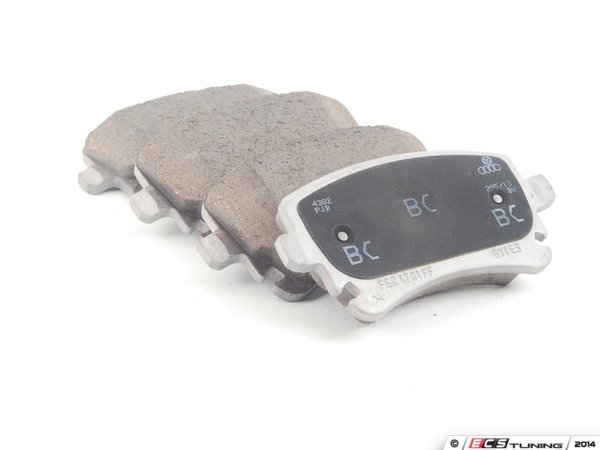Genuine Volkswagen Audi - 4F0698451H - Rear Brake Pad Set (4F0 698 451 H)