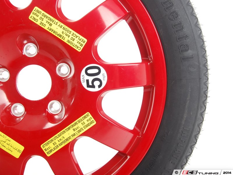 Genuine Porsche - 97036205000 - 19" Spare Wheel & Tire