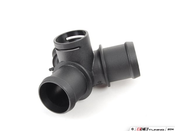 Genuine Volkswagen Audi - 1C0121087B - Coolant T-Flange (1C0 121 087 B)