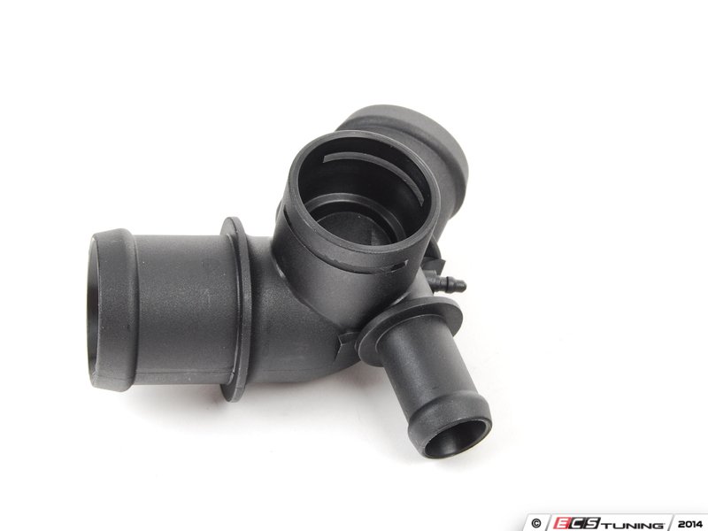 Genuine Volkswagen Audi - 1C0121087B - Coolant T-Flange (1C0 121 087 B)