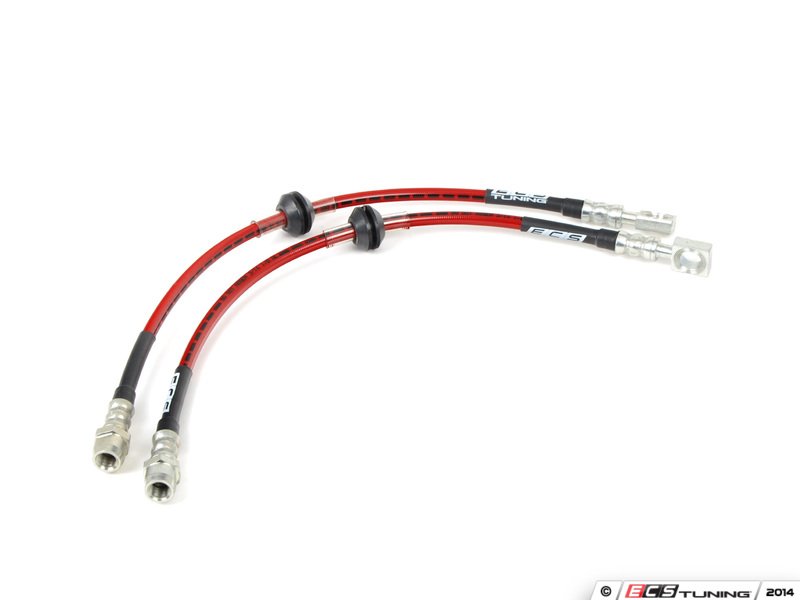 ECS News - MINI R50/R53 ECS Exact-Fit Stainless Brake Lines