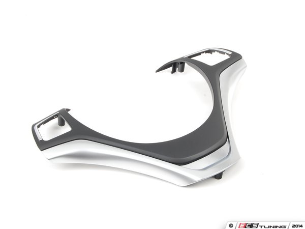 Genuine BMW - 32306853142 - Steering Wheel Trim Cover - Black/Chrome ...
