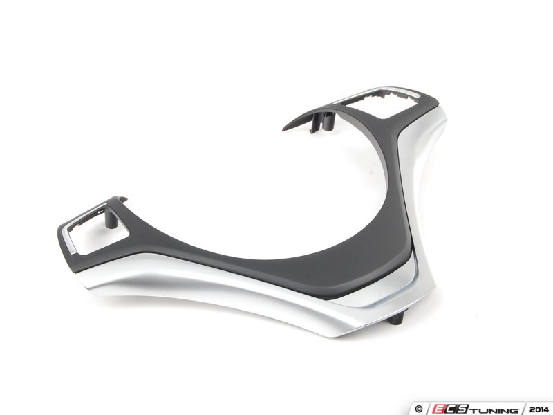 Genuine BMW - 32306853142 - Steering Wheel Trim Cover - Black/Chrome ...