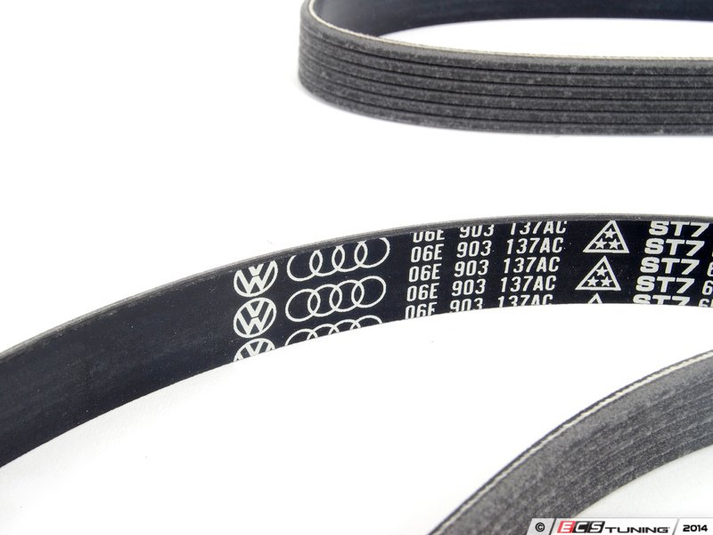 Genuine Volkswagen Audi - 06E903137AC - Accessory Belt (06E 903 137 AC)