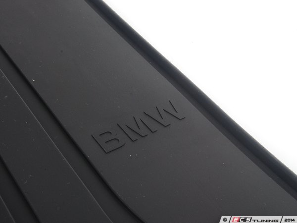 Genuine BMW - 51472311000 - Front All Weather Floor Mats - Black (51-47 ...