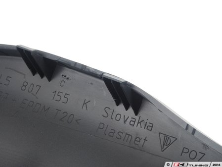 Genuine Porsche - 95550515510G2X - Left Tow Hook Receiver Cap - Primer ...