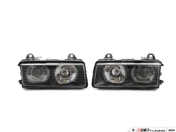 Depo - HB3E36DPZKWE - European Projector Headlight Set - smooth glass