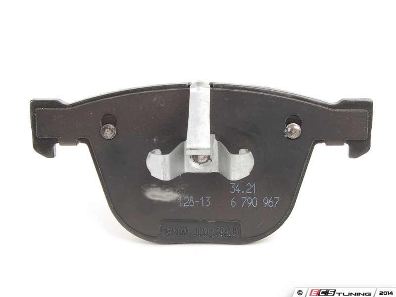 Genuine BMW - 34216790966 - Rear Brake Pad Set (34-21-6-790-966)