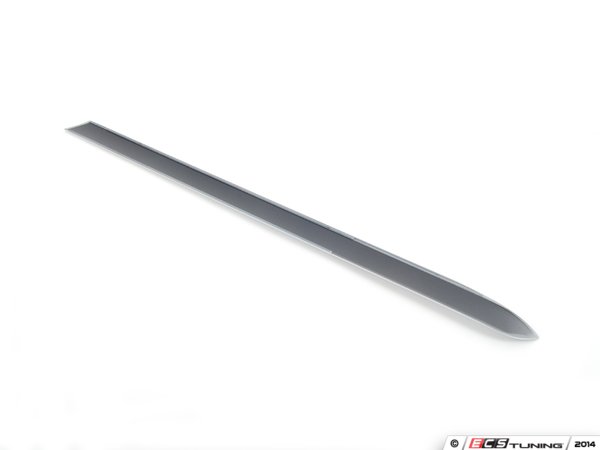 Genuine Porsche - 955559286024W9 - Rear Door Moulding - Satin Aluminum