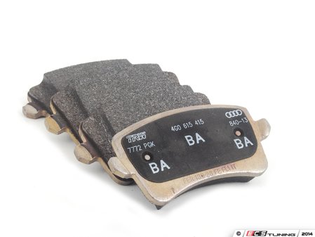 Genuine Volkswagen Audi - 8r0698151lkt - Front & Rear Brake Pad Kit
