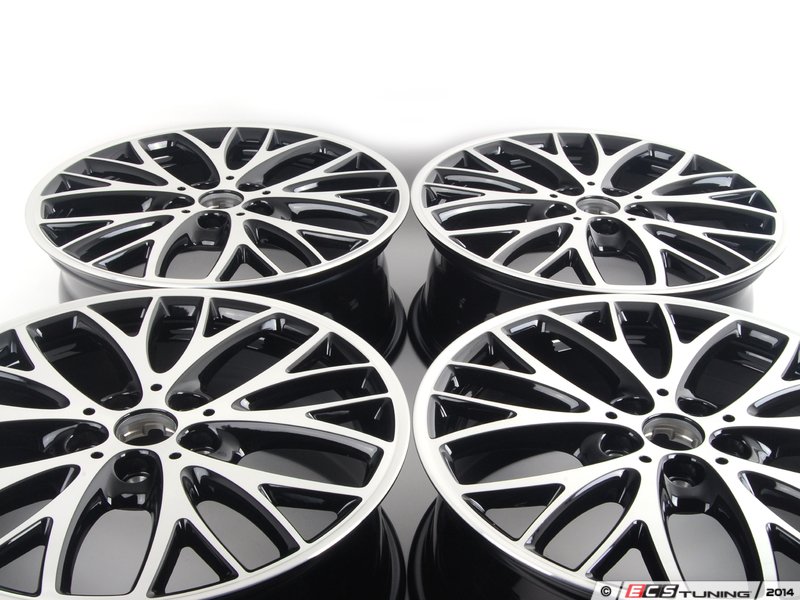Genuine MINI - 36116858705KT - 506 MINI JCW Cross Spoke Wheel 18 ...