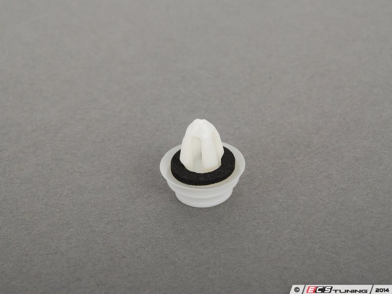 Genuine MINI - 07147145753 - CLIP WITH WASHER, NATUR (07-14-7-145-753)