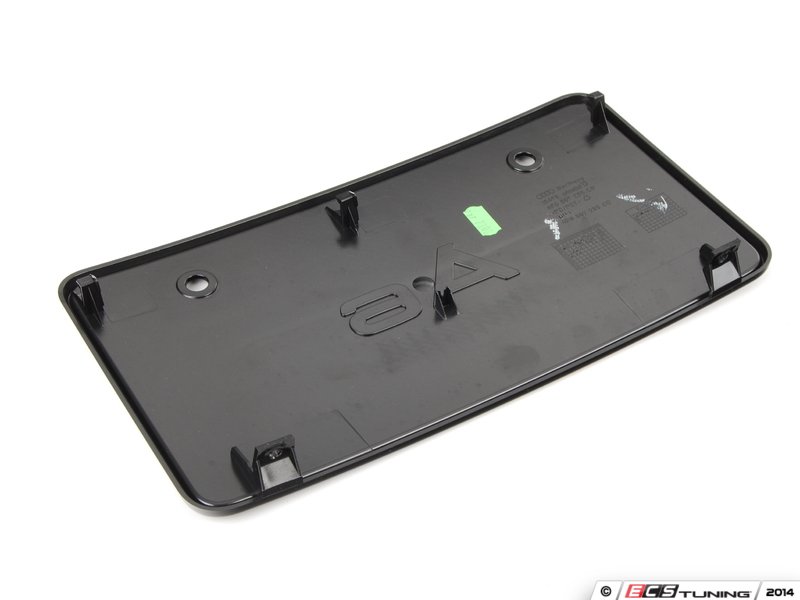 Genuine Volkswagen Audi - 4F0807285CCT94 - License Plate Filler - gloss ...