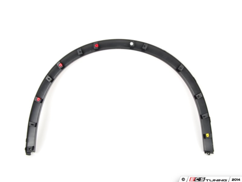 Genuine Porsche - 958559727119B9 - Front Wheel Arch Cover - Black