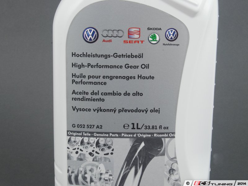 Genuine Volkswagen Audi - G052527A2 - Manual Transmission Fluid - 1 ...