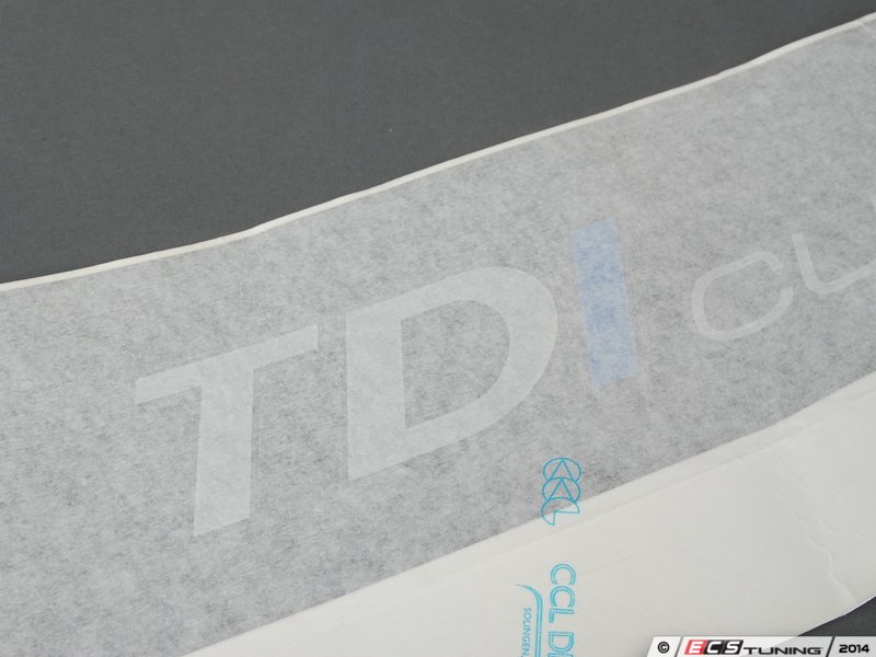 Genuine Volkswagen Audi - 1K5898010 - TDI Cup Edition Side Decal Kit ...
