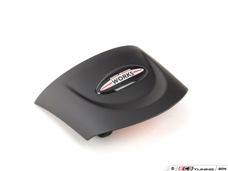 Genuine MINI - 32306863535 - JCW Logo Steering Wheel Trim Black ...