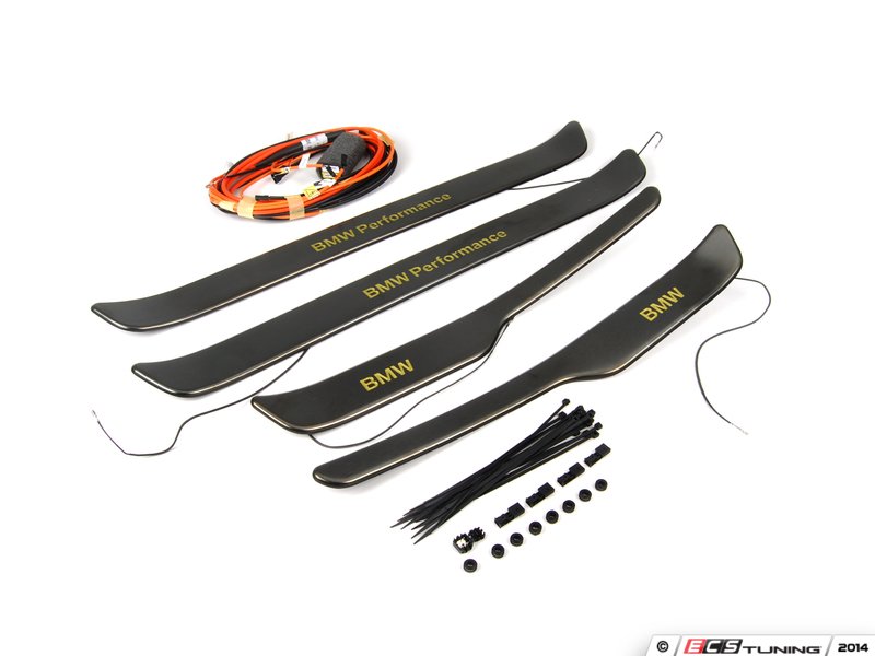 Genuine BMW - 51472151841 - Illuminated "BMW Performance" Door Sill Kit ...