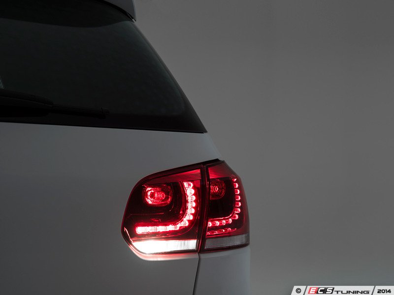 ECS News - VW MKVI GTI Ziza LED Tinted Tail Lights