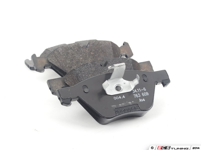 Genuine BMW - 34116763617 - Front Brake Pad Set (34-11-6-763-617)