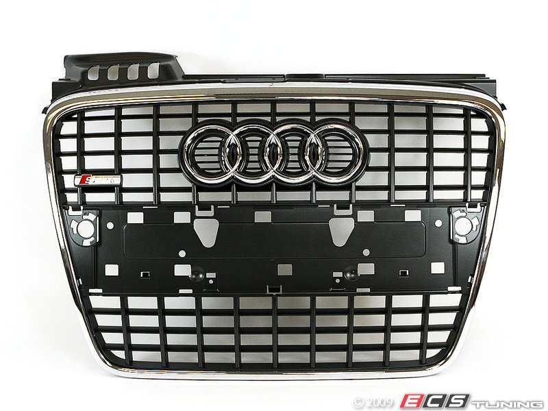 Genuine Volkswagen Audi - 8E0853651M1QP - S-Line Grille Assembly - Grey ...