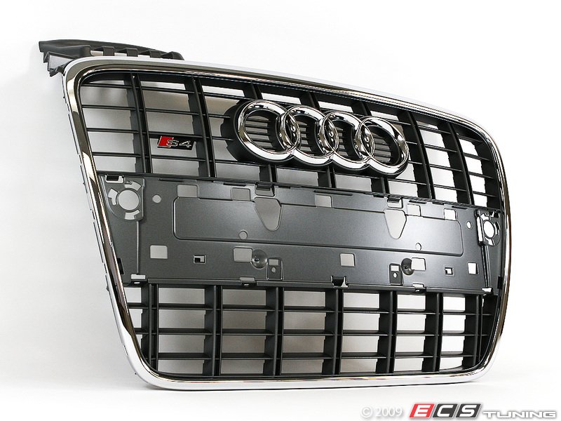 Genuine Volkswagen Audi - 8E0853651K1RR - S4 Grille Assembly - Grey ...