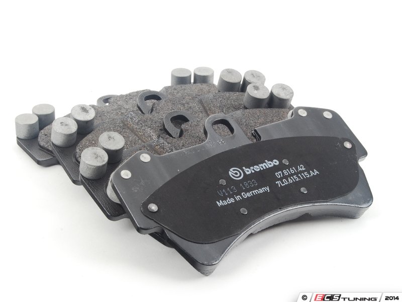 Genuine Porsche - 95535193916 - Front Brake Pad Set