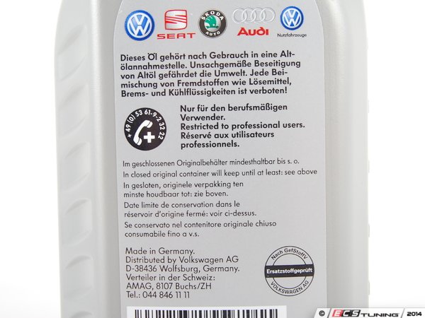 Genuine Volkswagen Audi - G052516A2 - CVT (Multitronic) Automatic ...