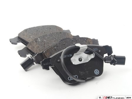 Genuine Volkswagen Audi - 4B0698151AD - Front Brake Pad Set (4B0 698 ...