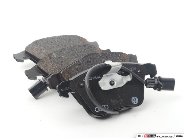 Genuine Volkswagen Audi - 4B0698151AD - Front Brake Pad Set (4B0 698 ...