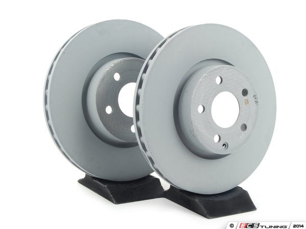 Genuine Mercedes Benz - 2044210812KT4 - Front Brake Rotors - Pair