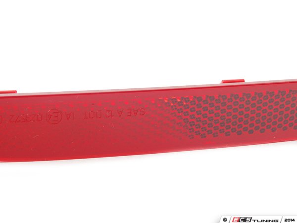 Genuine BMW - 63147848121 - Rear Bumper Reflector - Left (63-14-7-848-121)