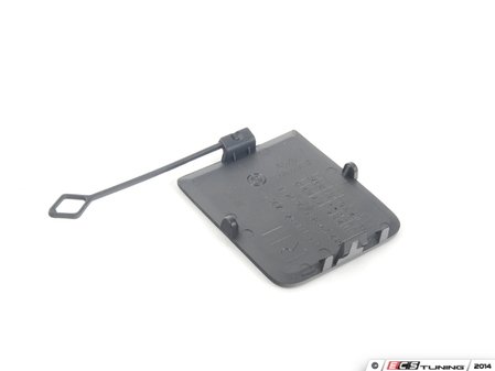 Genuine BMW - 51127303816 - E84 X1 Tow Hook Cover (Black) (51-12-7-303-816)