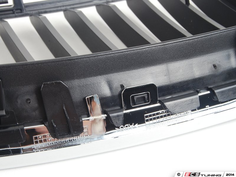 Genuine BMW - 51137120007 - Chrome Grille - Front Left (51-13-7-120-007)