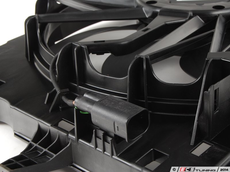 Genuine BMW - 17427534911 - Radiator Cooling Fan Assembly (17-42-7-534-911)