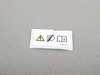 Genuine BMW - 71237248266 - Xenon Warning Sticker (71-23-7-248-266)