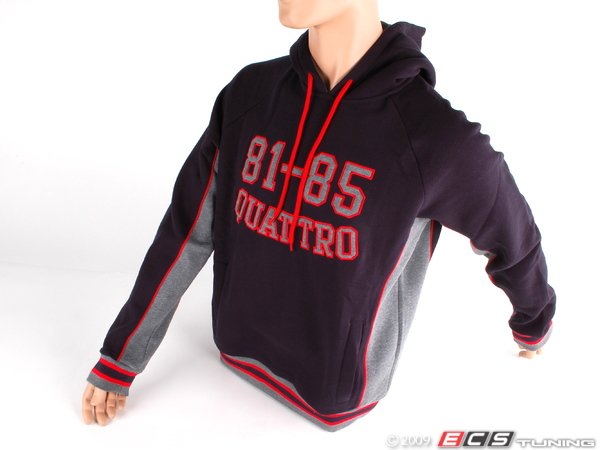 Audi Collection - 3130706104 - Herren Kapuzen Quattro Pullover Sweat ...