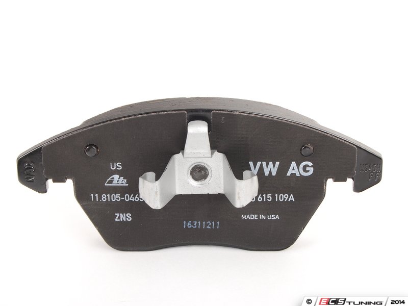 Genuine Volkswagen Audi - 5C0698151A - Brake Pad Set - Front (5C0 698 ...