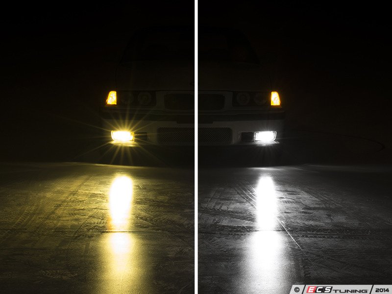 ECS News - BMW E36 M3 European Yellow Fog Lights