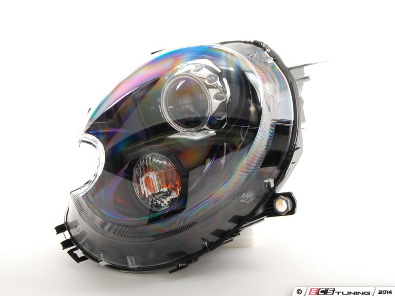 Genuine MINI - 63127270027 - Bi-Xenon Black Headlight Assembly - Left ...