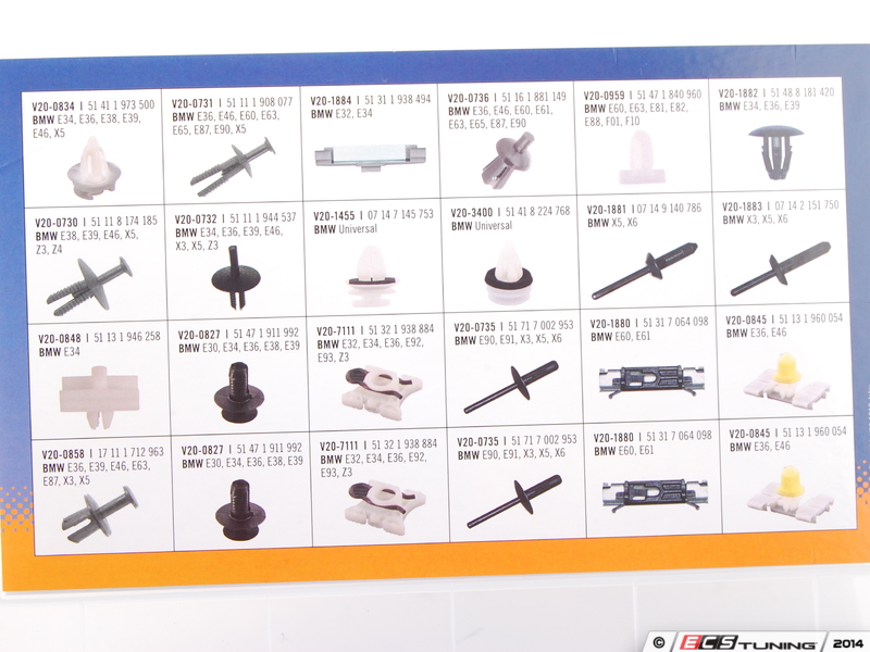 ECS News - BMW/MINI Fastener Assortment Kit