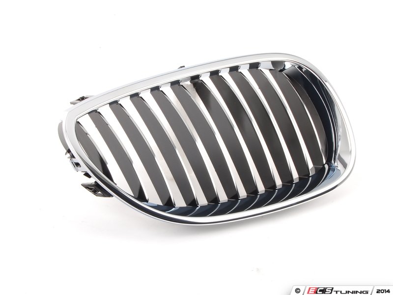 Genuine BMW - 51137065702 - Chrome Kidney Grille - Right (51-13-7-065-702)