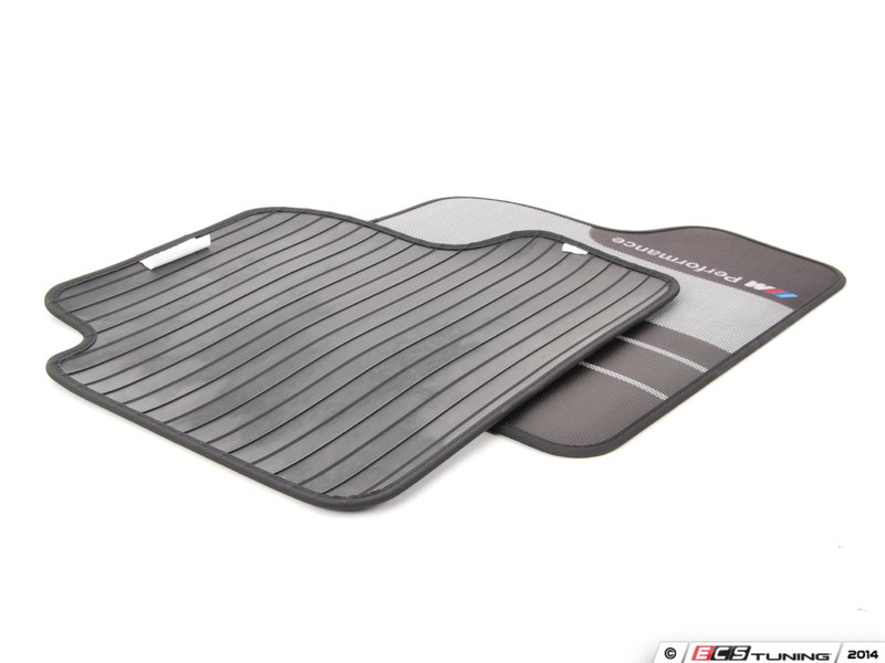Genuine BMW M Performance - 51472409933 - BMW Performance Floor Mats - Rear