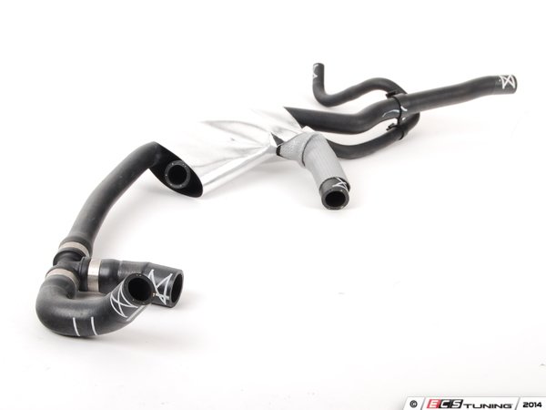 Genuine Volkswagen Audi - 7L6121156C - Coolant hose (7L6 121 156 C)