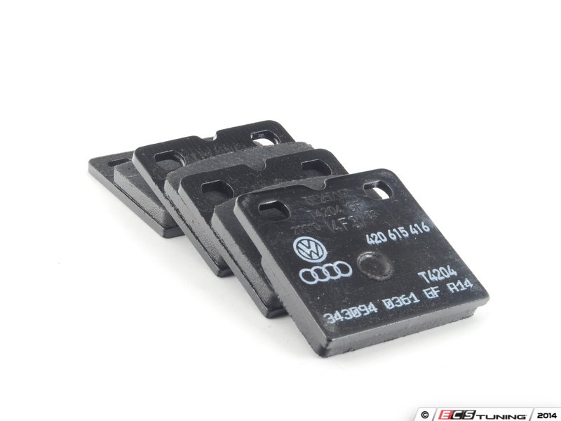Genuine Volkswagen Audi - 420698451D - Parking Brake Pad Set (420 698 ...